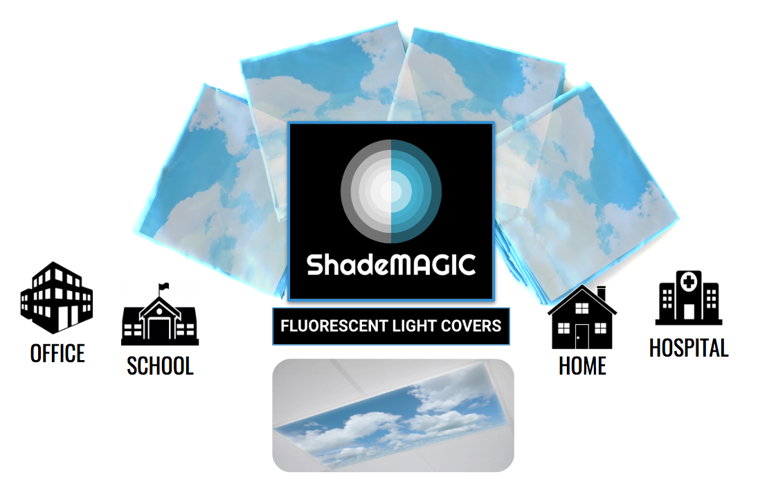 Ceiling Light Covers for Classroom – Shade Magic Covers